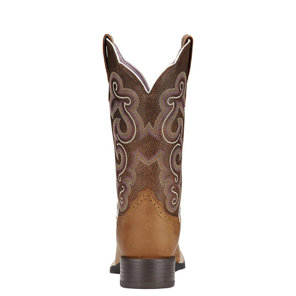 Women's Ariat Quickdraw Boot- Badlands Brown – Drovers Saddlery