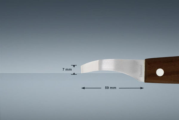 Diamond Super Sharp Loop Hoof Knife – Drovers Saddlery
